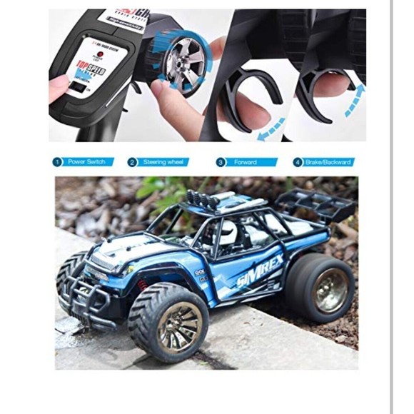 SIMREX | Toys | Simrex A3 Blue Rc 2wd Buggy High Speed 20 Mph 116 Scale ...